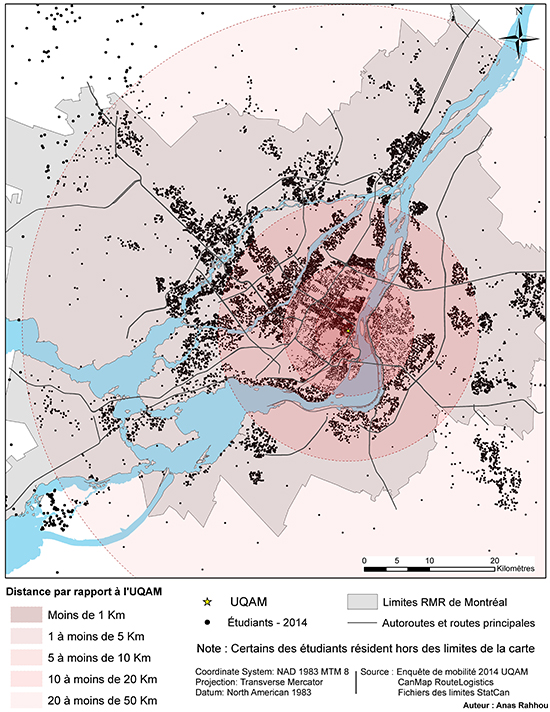 Métro, vélo, marche | UQAM